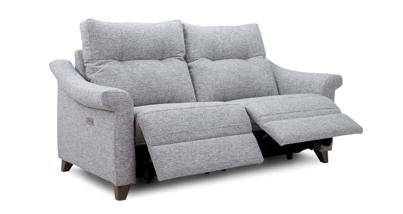 Riley Power Reclining Small 2 Seat Sofa | Hi-Sell Direct